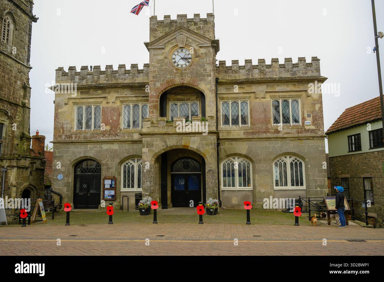 October 2025 - The town hall - An evening in Shaftesbury, Dorset ...