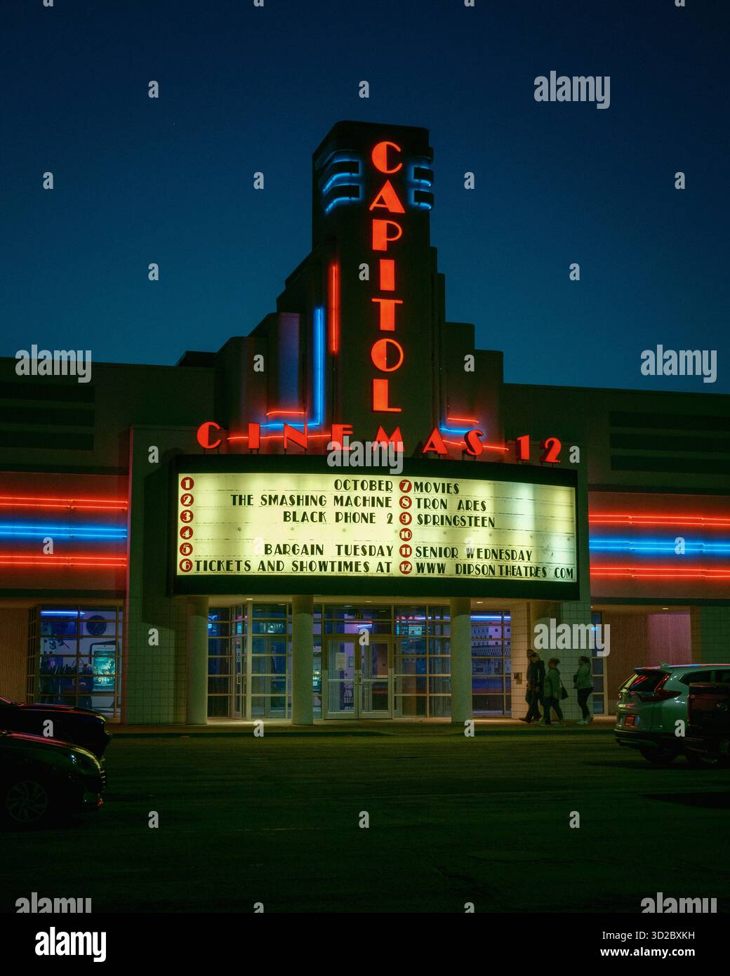 The Capitol Theatre at night in Niagara Falls, New York Stock Photo - Alamy