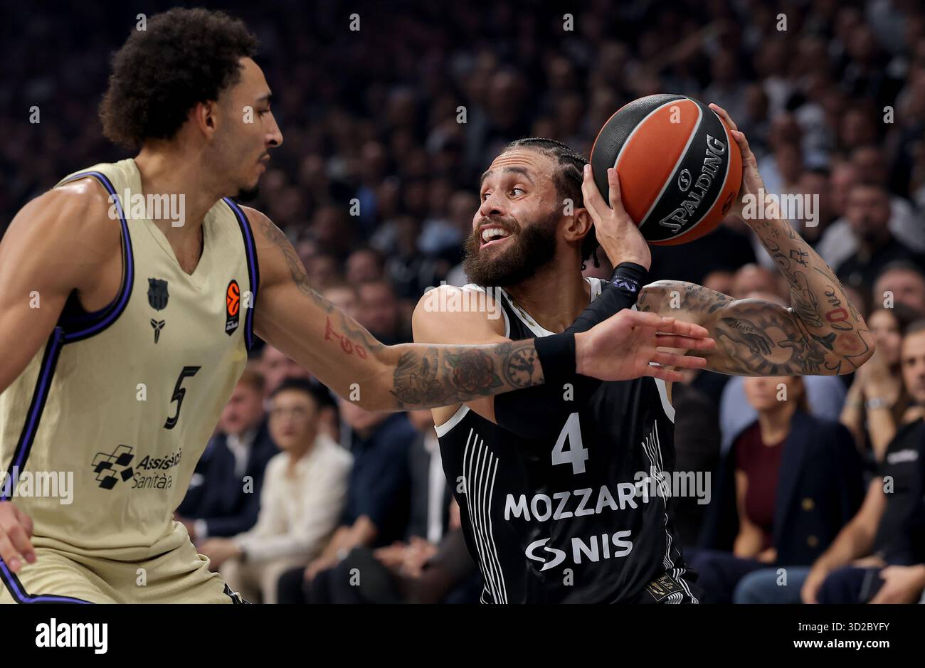 Belgrade, Serbia. 31th Oct, 2025. Partizan's Duane Washington during ...