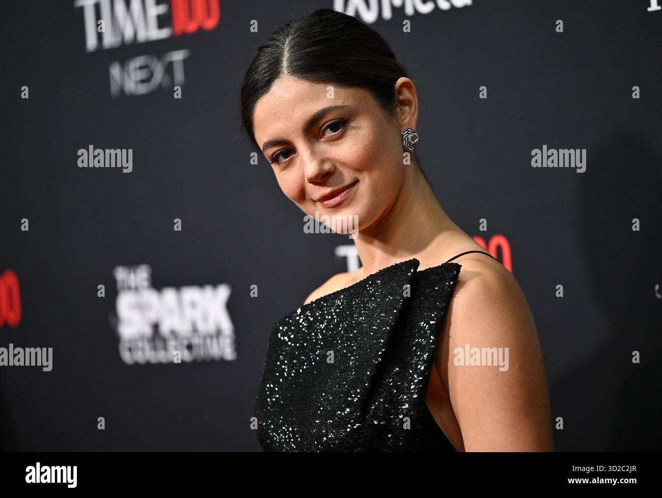 Monica Barbaro attends Time100 Next at Pier 59 on Thursday, Oct. 30 ...