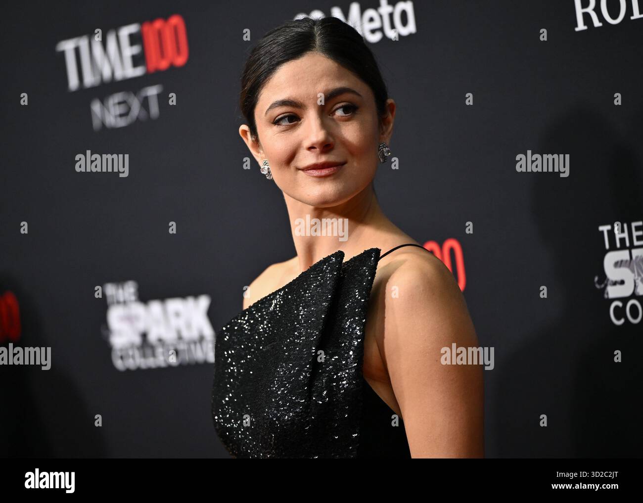Monica Barbaro attends Time100 Next at Pier 59 on Thursday, Oct. 30 ...