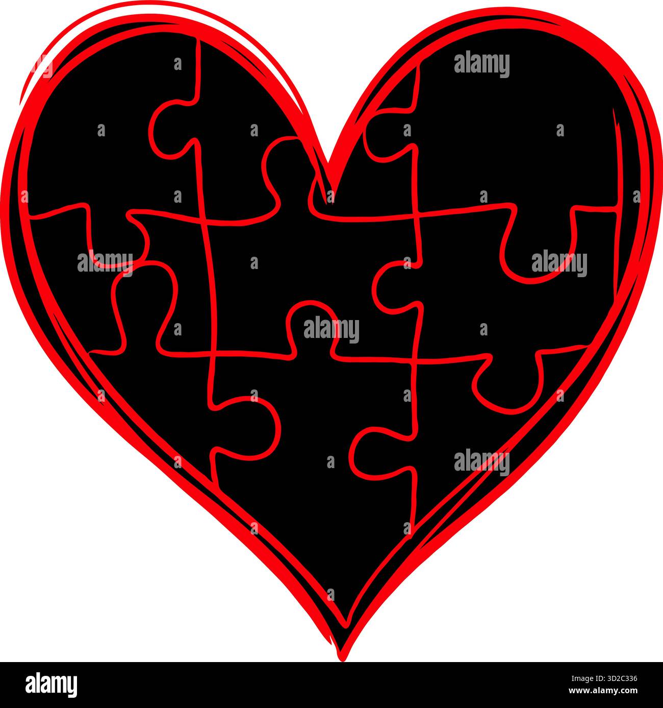 Partner concept drawn on Stock Vector Images - Alamy