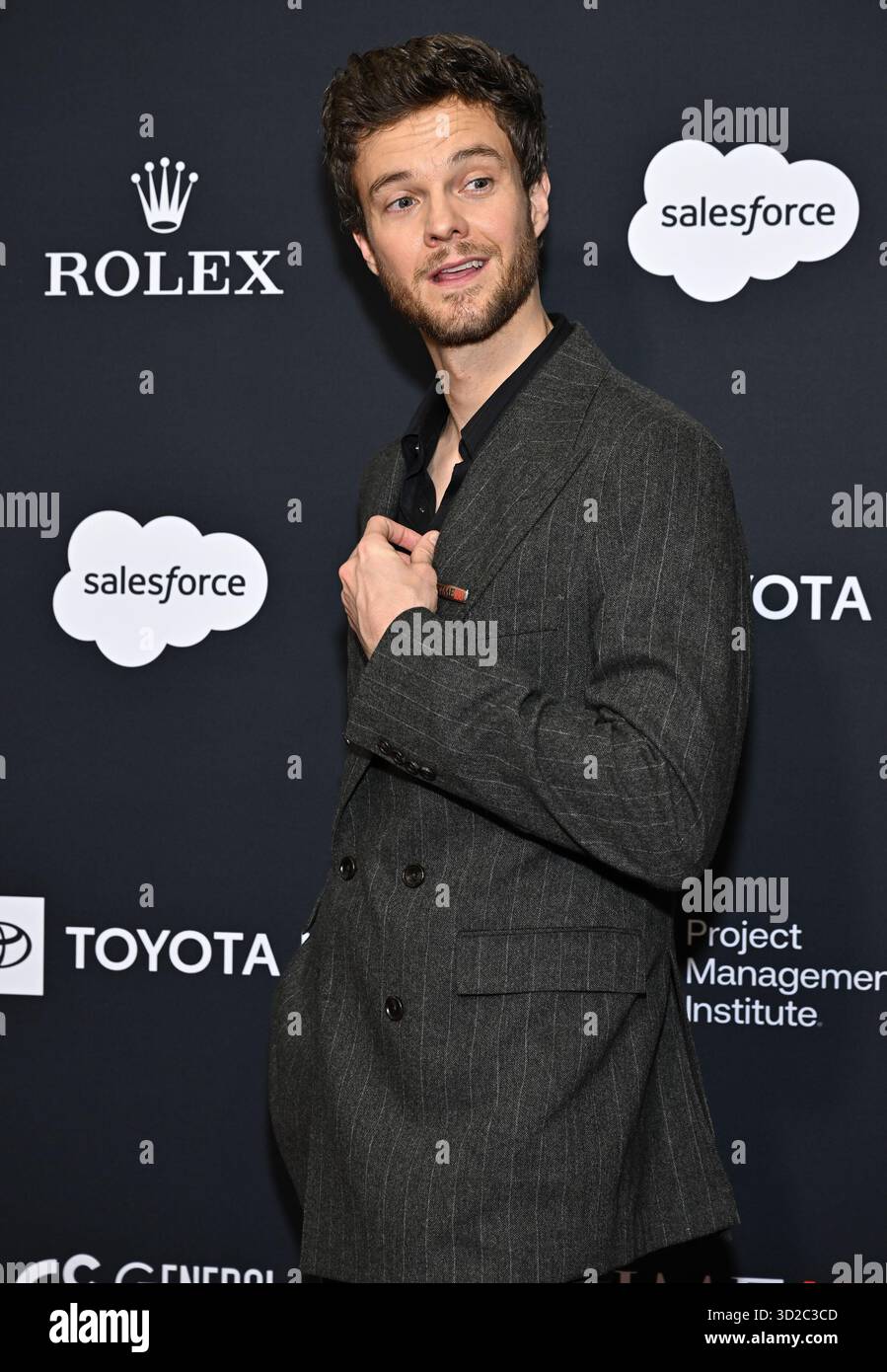 Jack Quaid attends Time100 Next at Pier 59 on Thursday, Oct. 30, 2025 ...