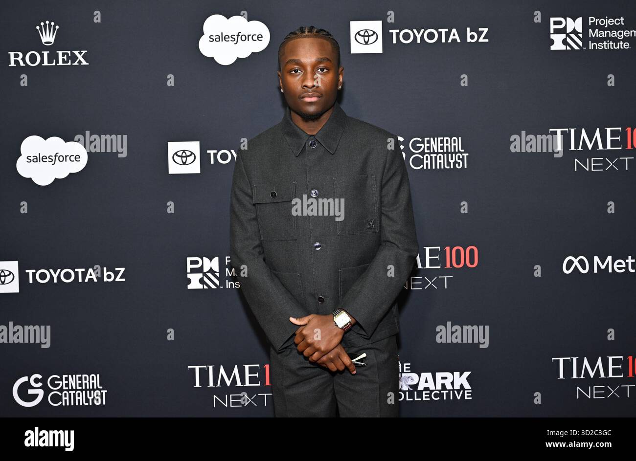 Miles Caton attends Time100 Next at Pier 59 on Thursday, Oct. 30, 2025 ...