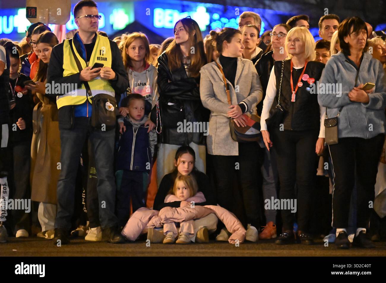 SERBIA, Novi Sad. 31 October 2025. Thousands of people marched and ...