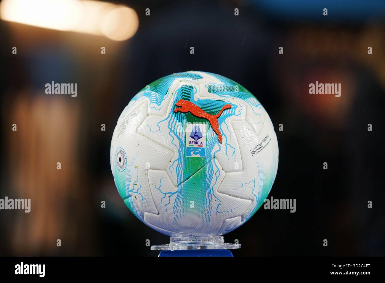 Soccer Puma Ball Serie A Enilive 2025/26....During the Serie A soccer ...