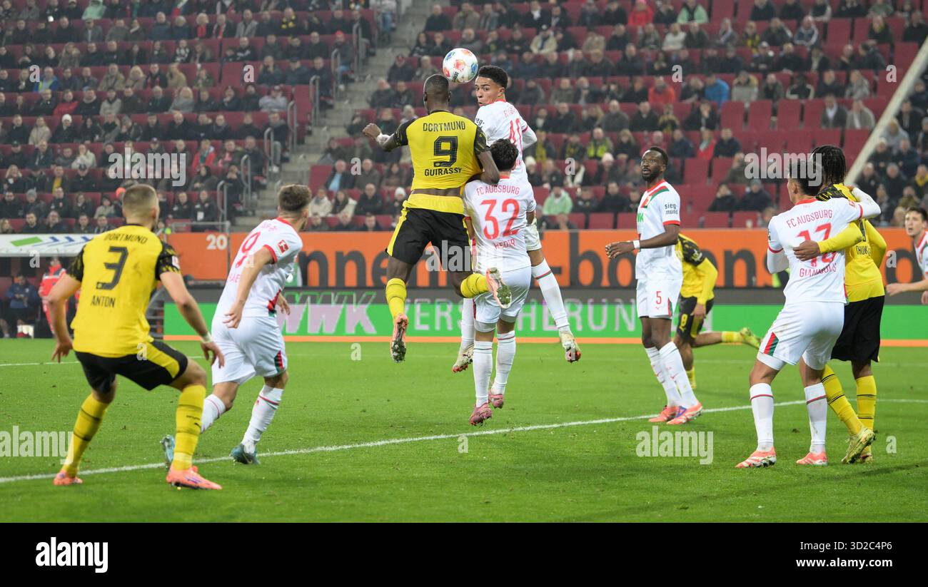 from left: Waldemar Anton, Robin Fellhauer, Serhou Guirassy (Dortmund ...