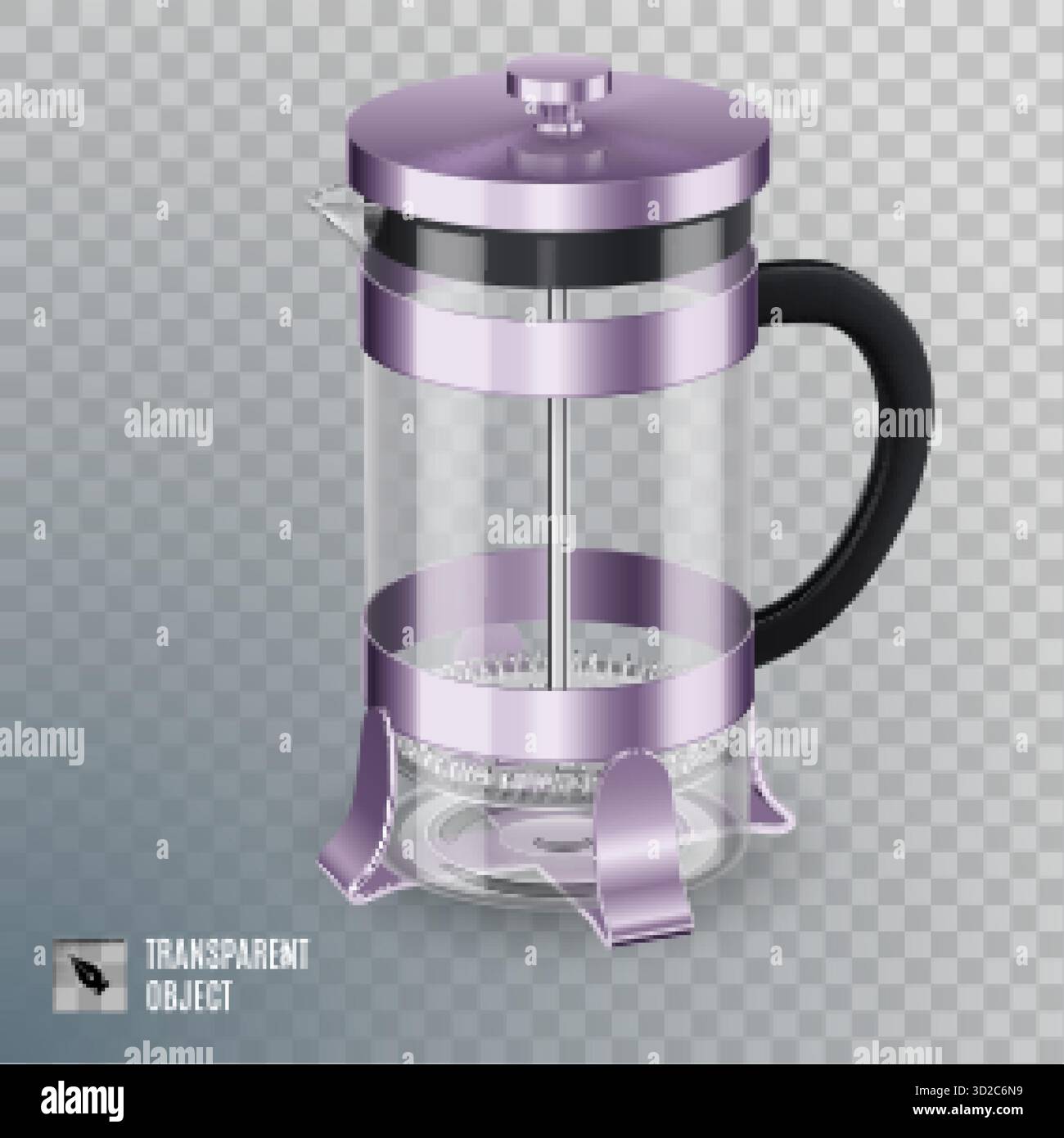 Coffee in metal pot Stock Vector Images - Alamy