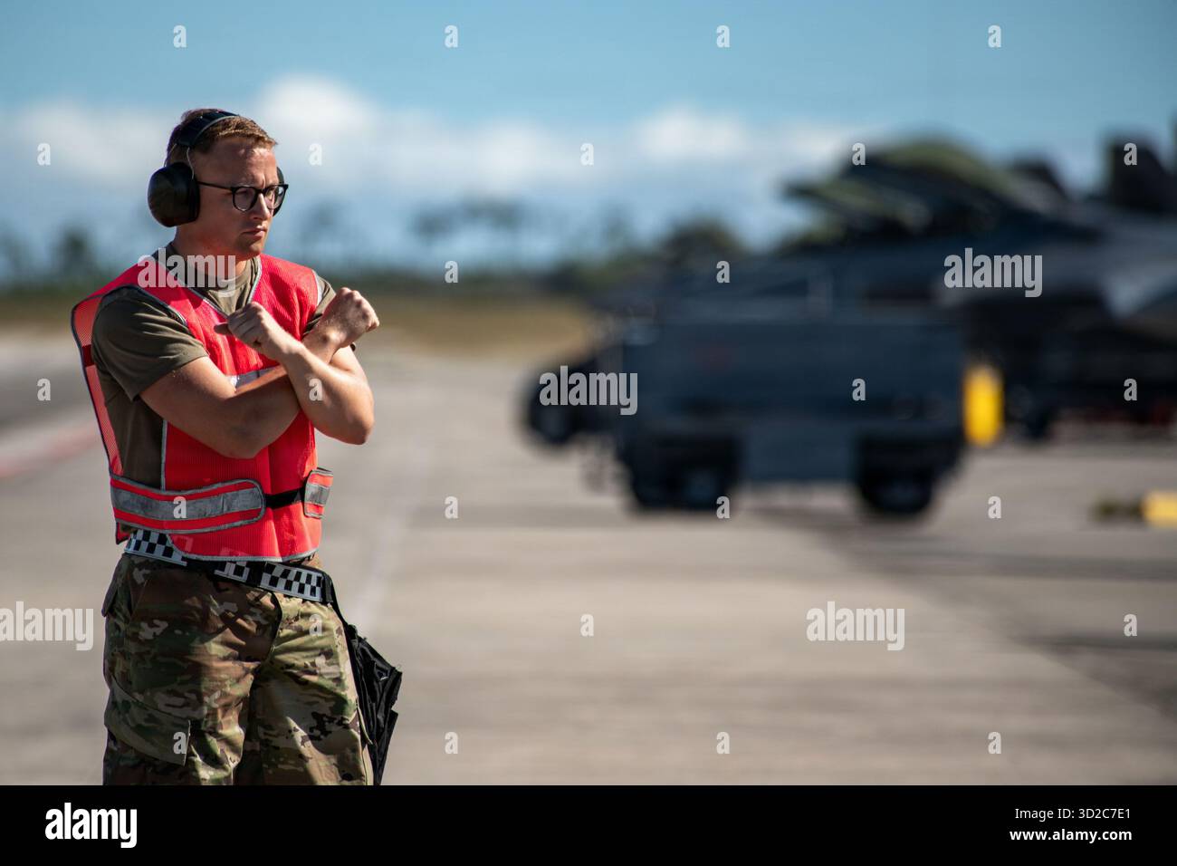 U.S. Air Force Staff Sgt. Kyle Stice, an aircraft armament systems ...
