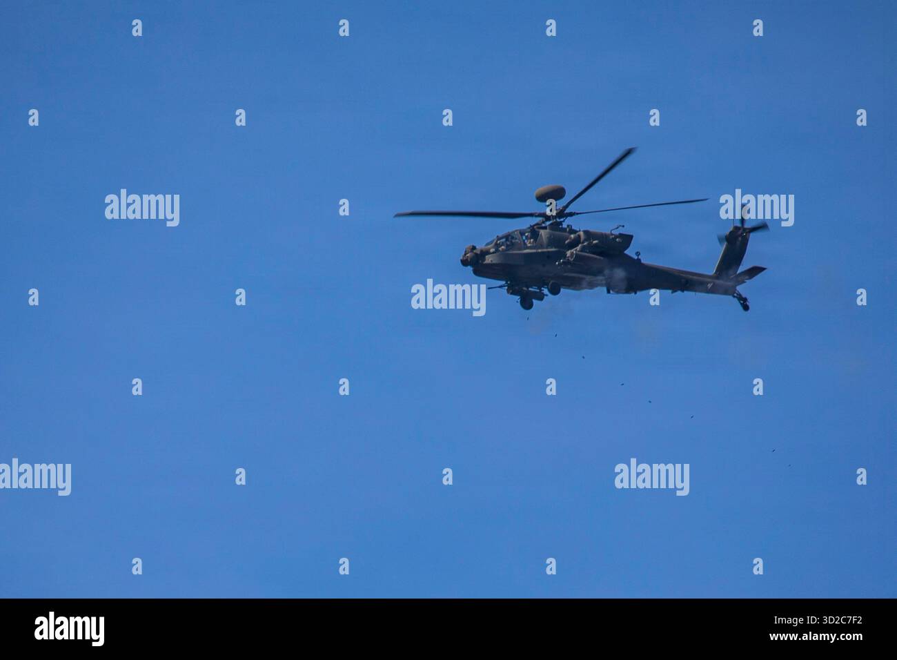 An AH-64 Apache, assigned to 3rd Squadron, 17th Cavalry Regiment, 3rd ...