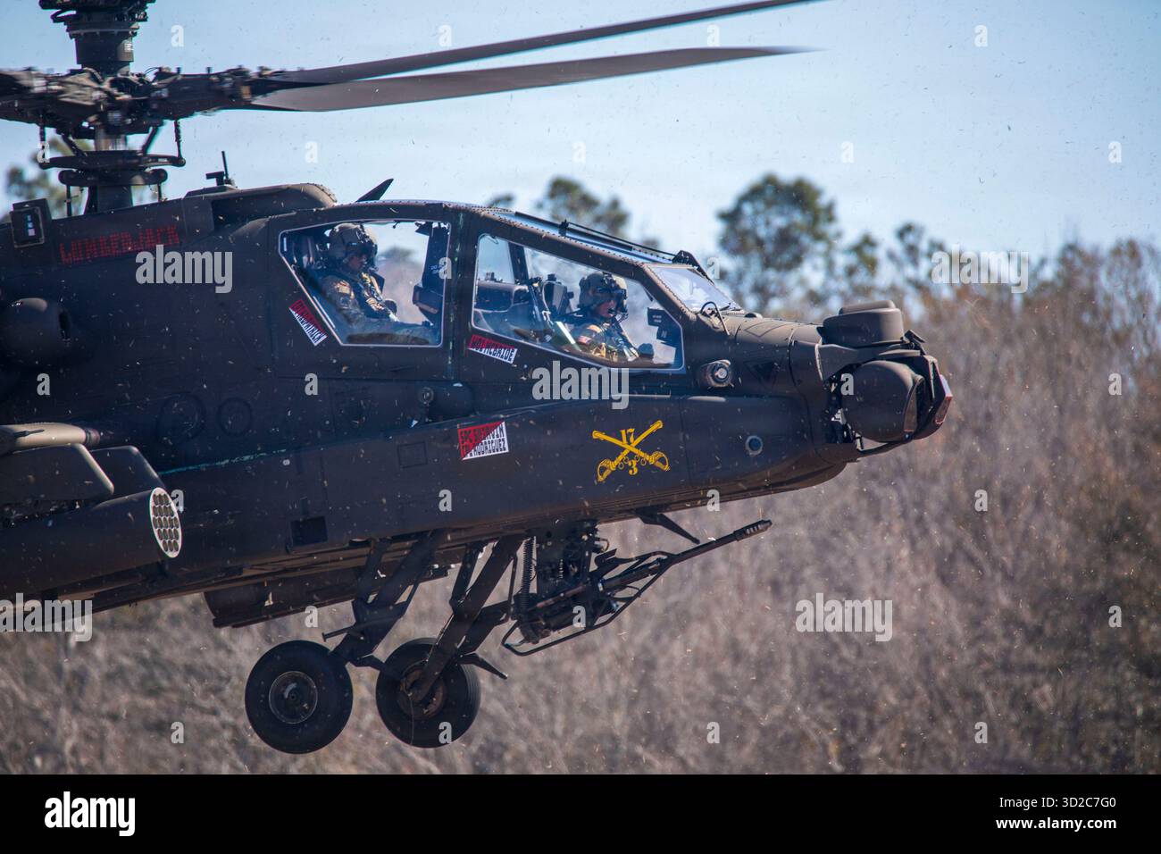 U.S. Army pilots, assigned to 3rd Squadron, 17th Cavalry Regiment, 3rd ...