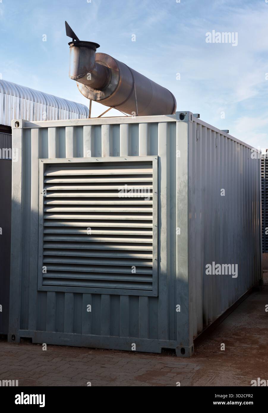 containerized power generator complete power generation systems housed ...