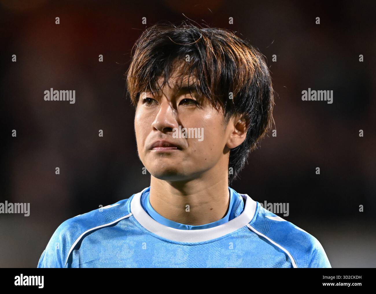 Wrexham, Wales, 31st October 2025. Tatsuhiro Sakamoto of Coventry City ...