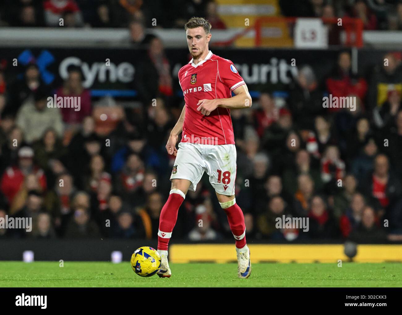 Wrexham, Wales, 31st October 2025. Ben Sheaf of Wrexham during the ...