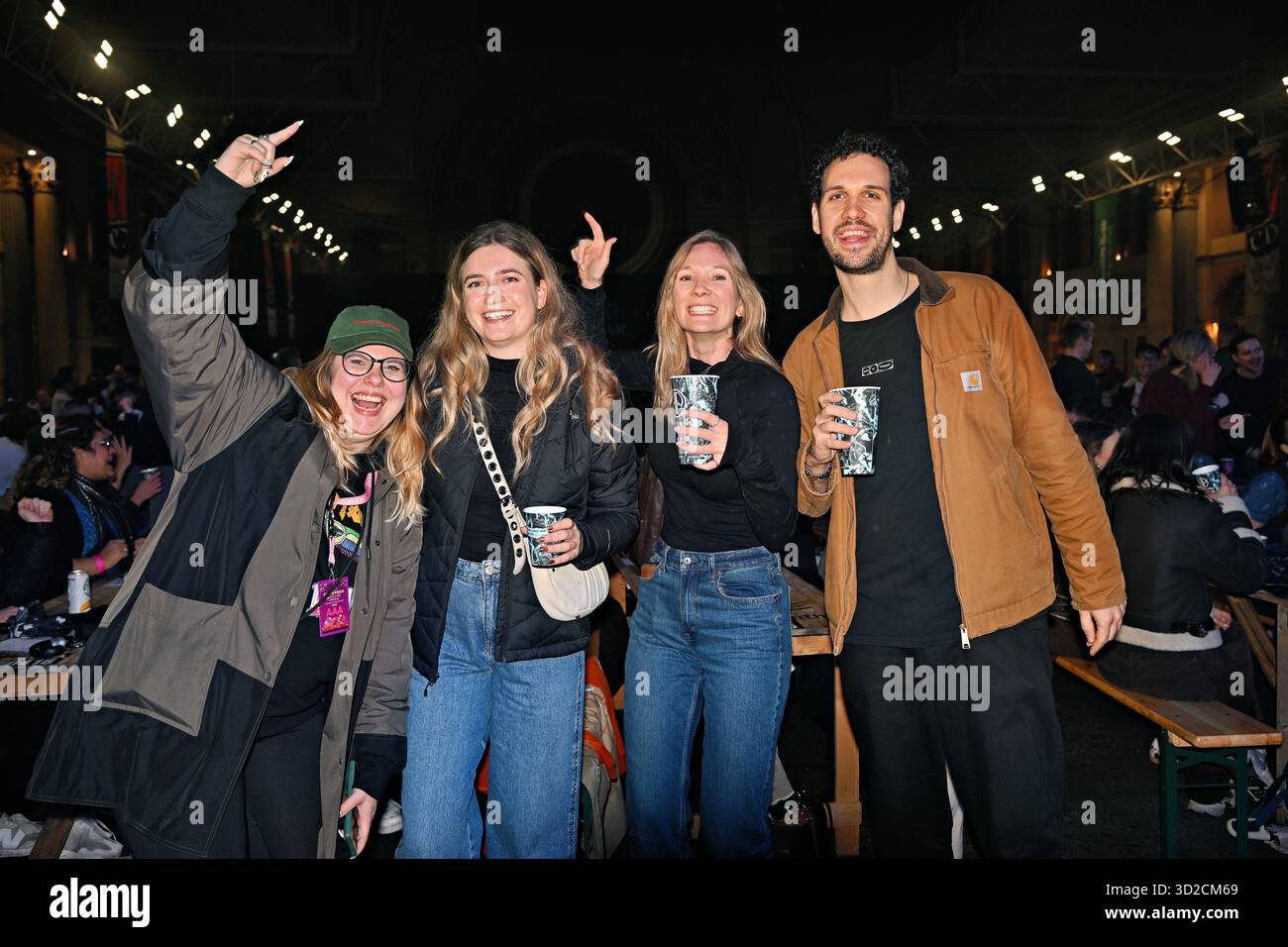 London, England, 31 October 2025: Oompah bands and tribute bands ...