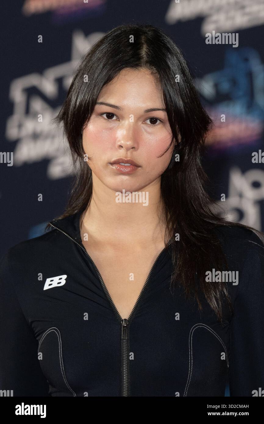 Miki attends the 27th NRJ Music Awards on October 31, 2025 in Cannes ...
