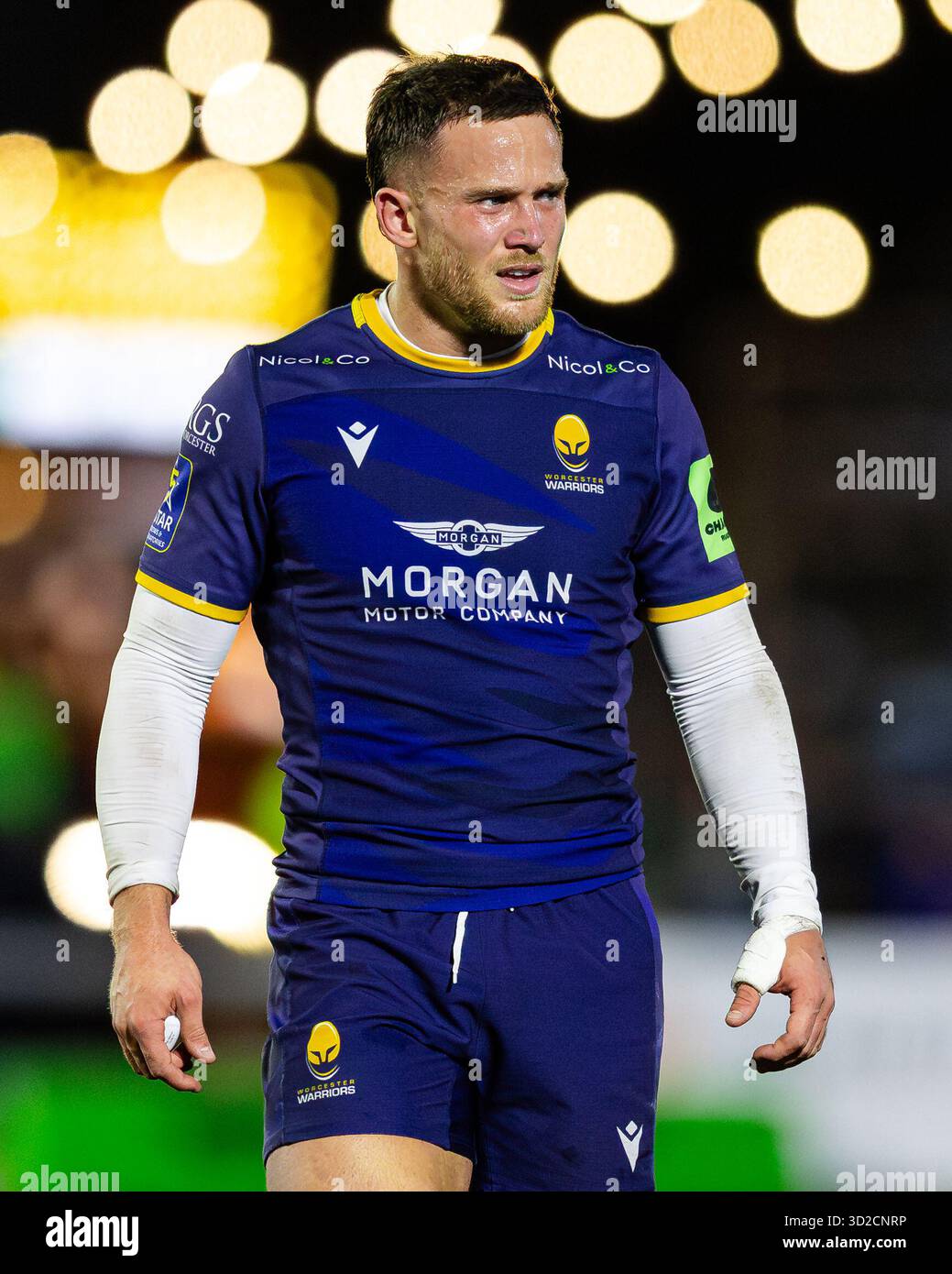 Worcester, England, UK, 31 October 2025. Tom Seabrook of Worcester ...