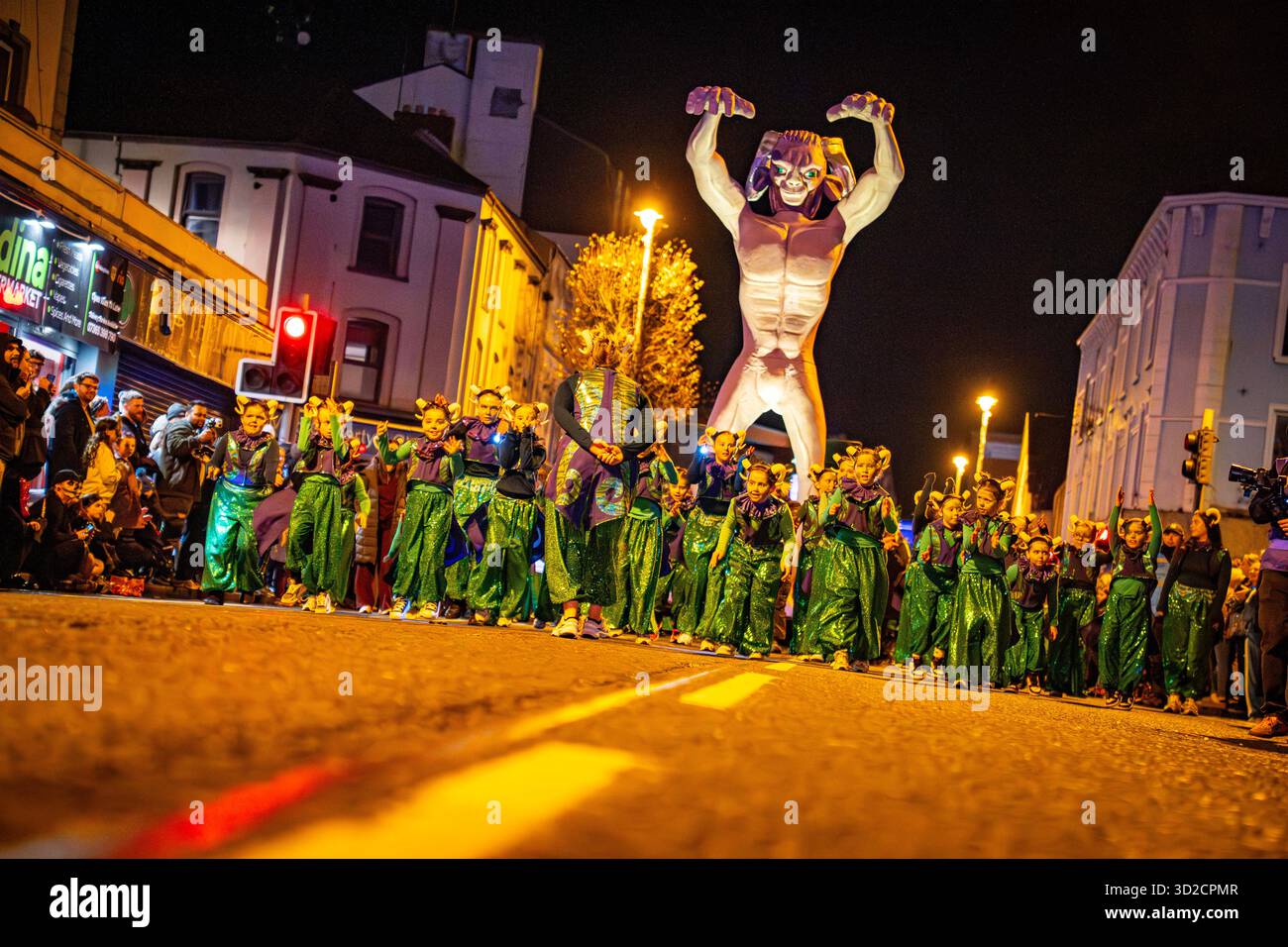 Derry, Northern Ireland. 31 October 2025. The Halloween Carnival Parade ...