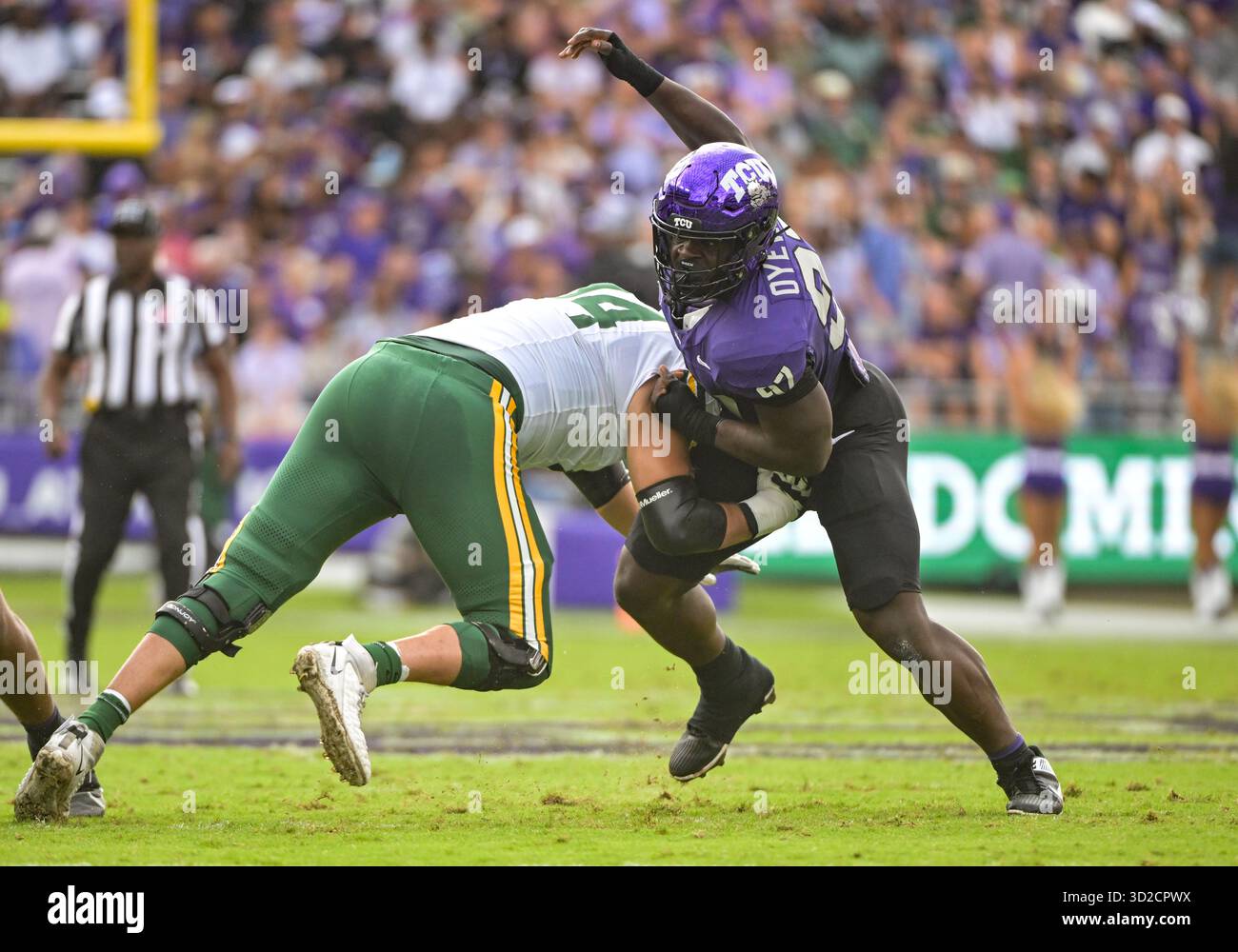 October 18, 2025 Texas Christian University Horned Frogs defensive end ...