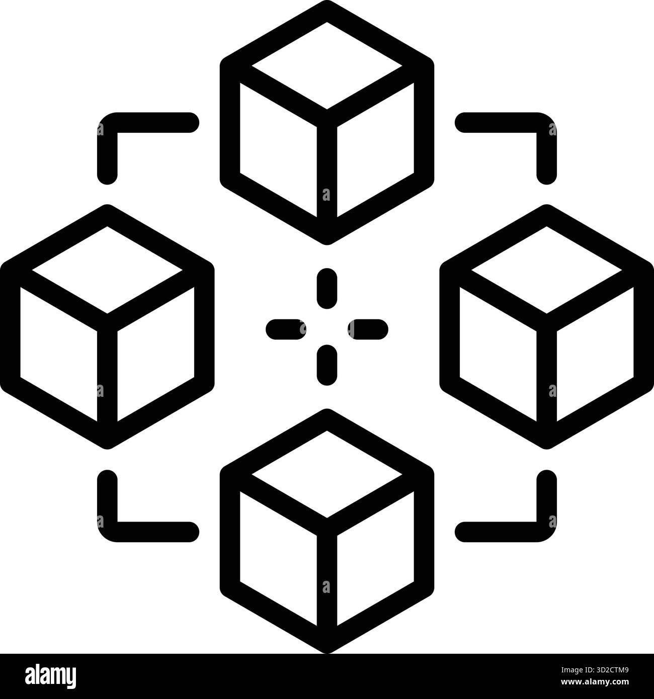 Distribution structure Cut Out Stock Images & Pictures - Alamy