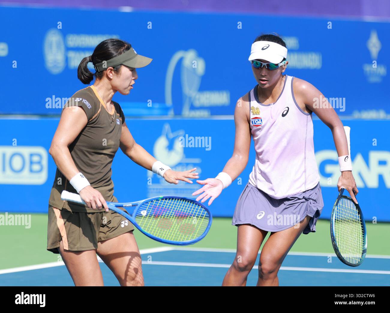 Chennai Open WTA 250 : Round of 16 Doubles : HARTONO (NED) & Prarthana ...