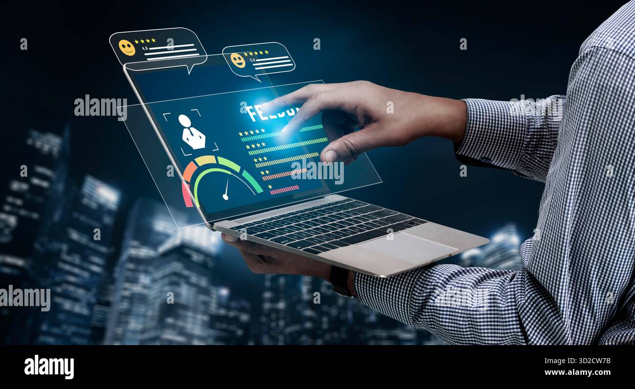 Customer satisfaction meter star hi-res stock photography and images ...