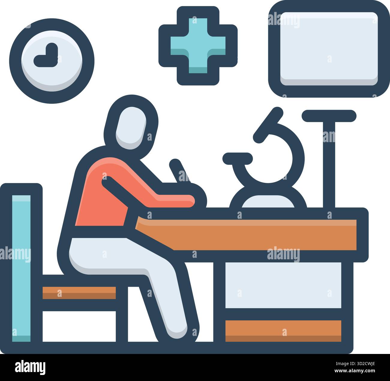 Test participant Cut Out Stock Images & Pictures - Alamy