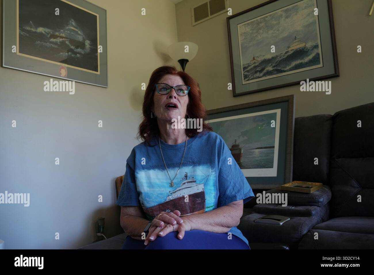 Deb Felder talks about her father who died on the Edmund Fitzgerald ...
