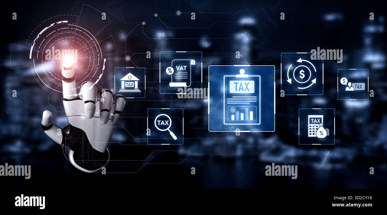AI supports tax compliance, financial monitoring, VAT calculation, and ...