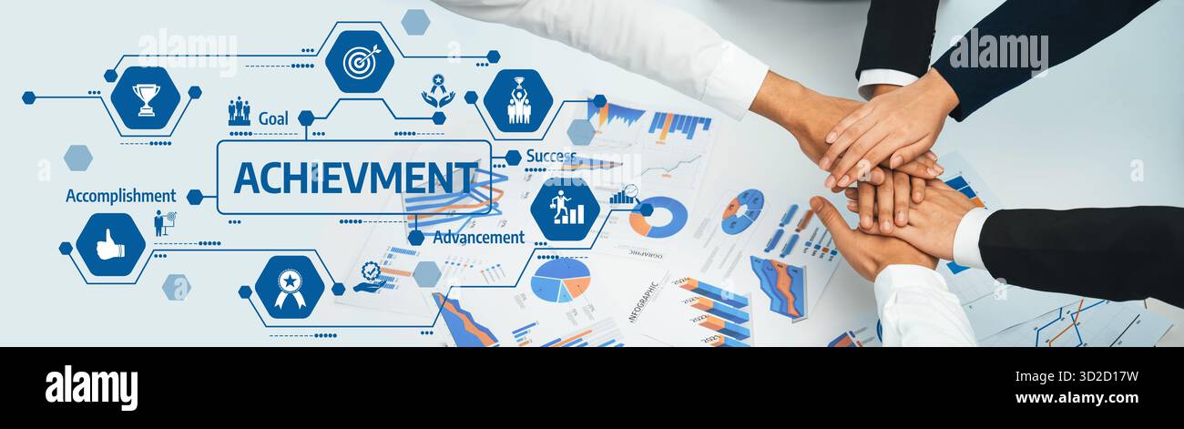 A vibrant visual representation of achievement and success, showcasing ...