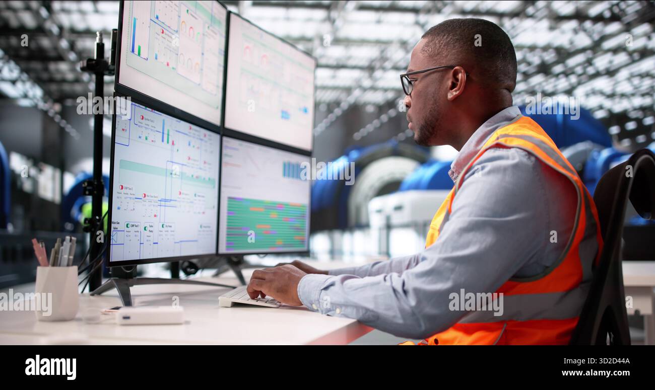 Monitoring Gas Turbine Engine With Automation System At Refinery Plant ...