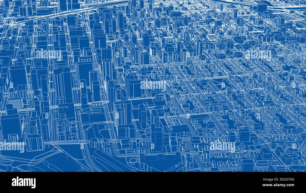 City visualization Stock Vector Images - Alamy