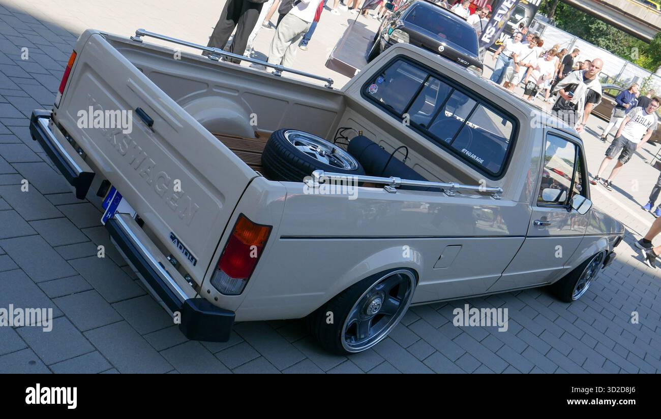 Volkswagen Caddy Pick-up at RS Event Budapest 2025 Stock Photo - Alamy