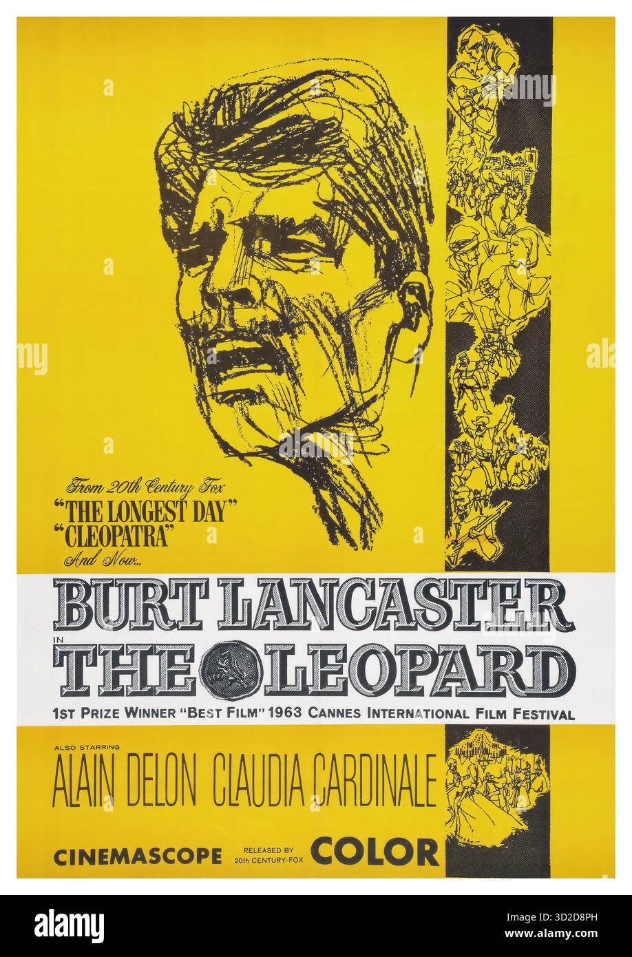 BURT LANCASTER in THE LEOPARD (1963) -Original title: IL GATTOPARDO ...