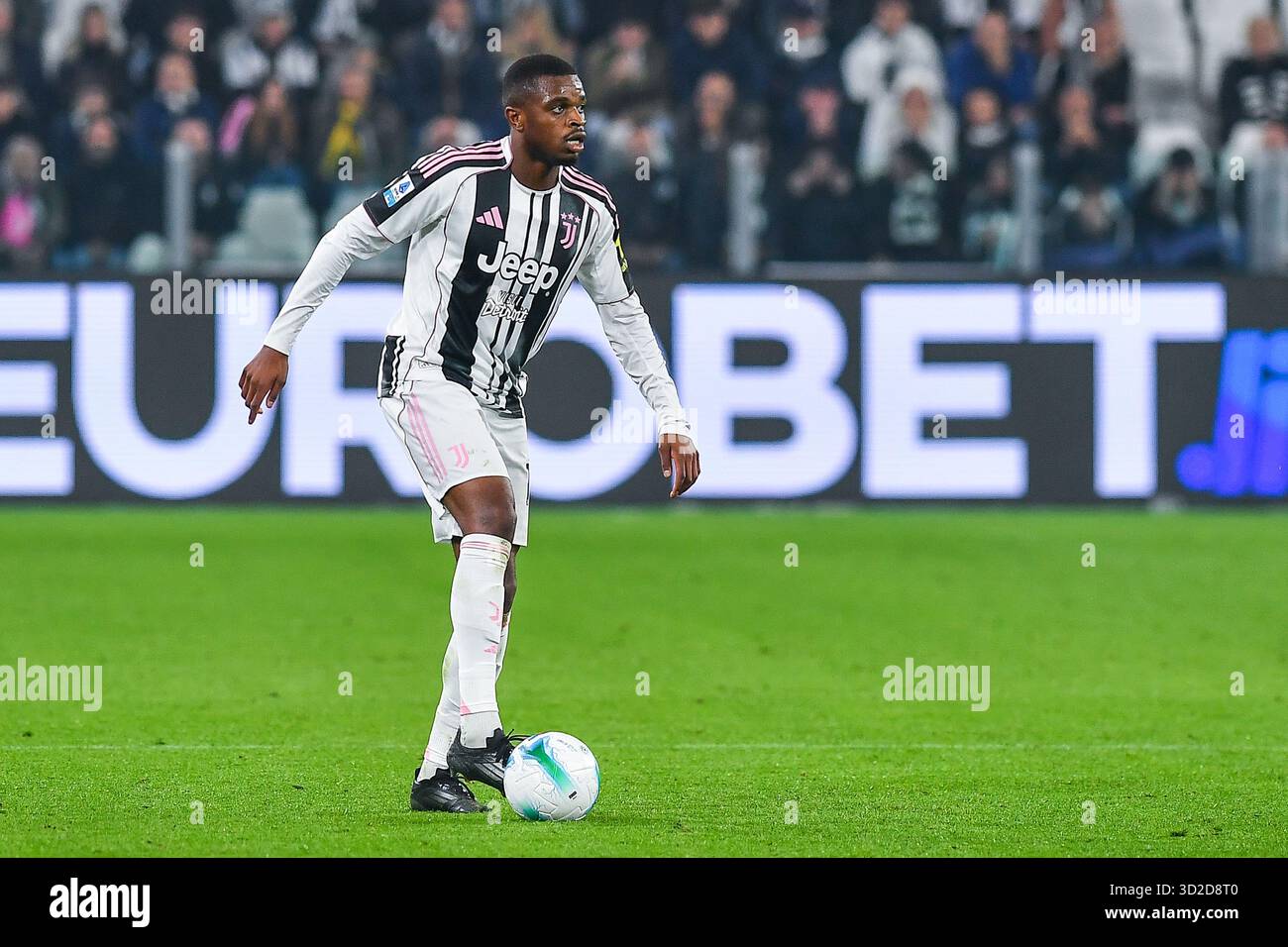 Pierre Kalulu of Juventus FC seen in action during Serie A 2025/26 ...