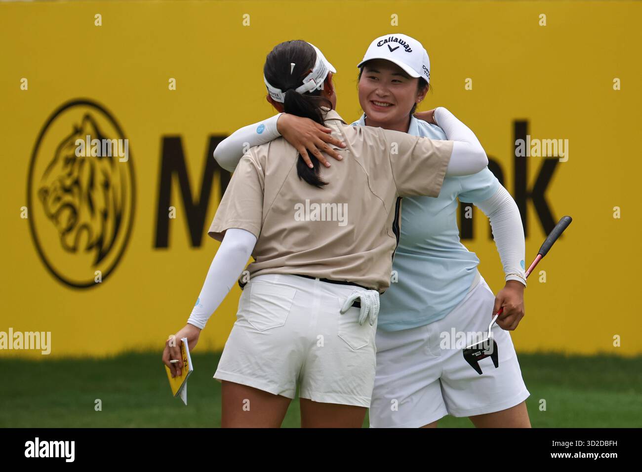 KUALA LUMPUR, - NOVEMBER 01: Yan Liu of China and Miranda Wang of China ...