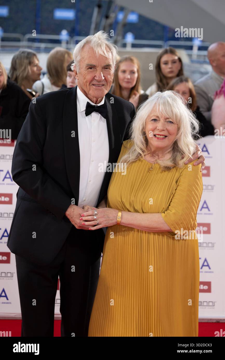 Larry Lamb and Alison Steadman at the NTA's 2025 at The O2 Arena london ...