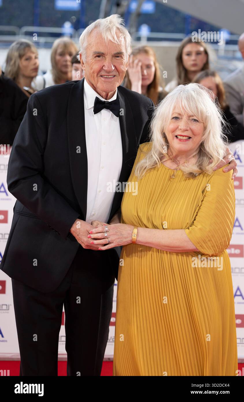Larry Lamb and Alison Steadman at the NTA's 2025 at The O2 Arena london ...