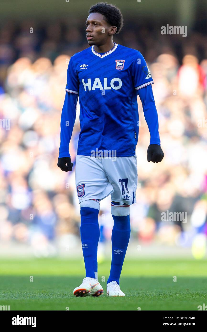 Jaden Philogene-Bidace of Ipswich Town during the Sky Bet Championship ...