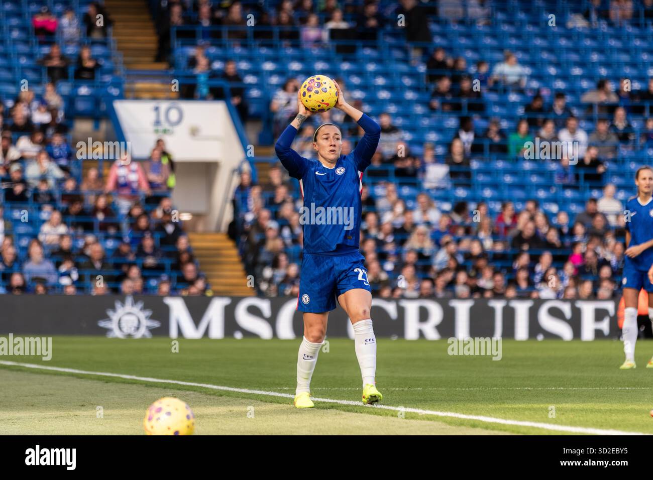 London, UK. 1st Nov 2025. Lucy Bronze of Chelsea FC Women in action ...