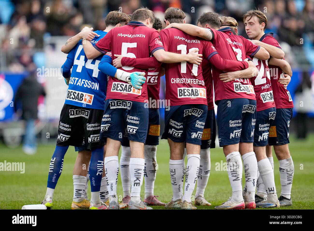 GOTHENBURG, SWEDEN 20251101Örgryte's players cheer during Saturday's ...