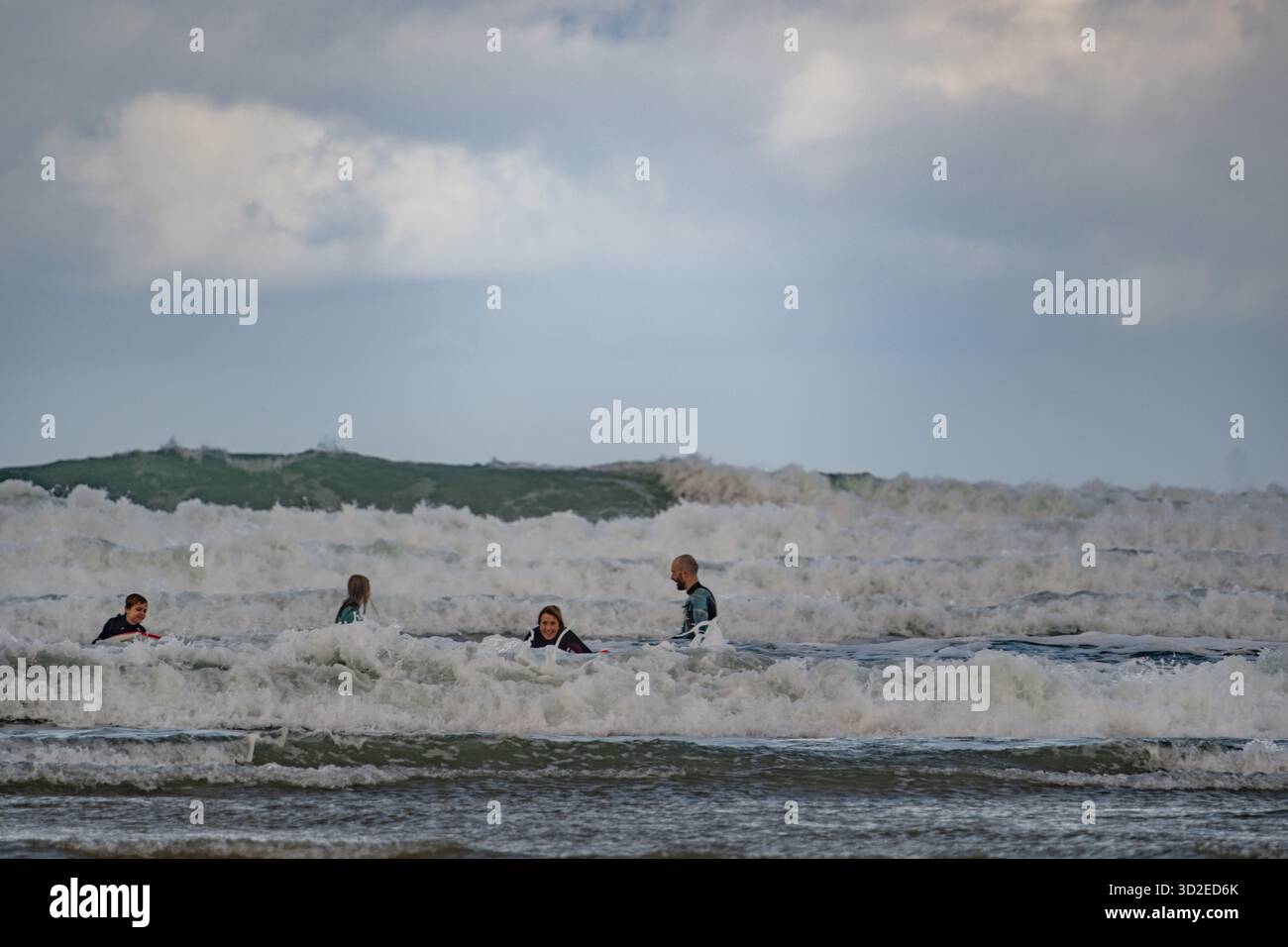 Polzeath, Cornwall, UK. 1st November 2025. November started with a mild ...
