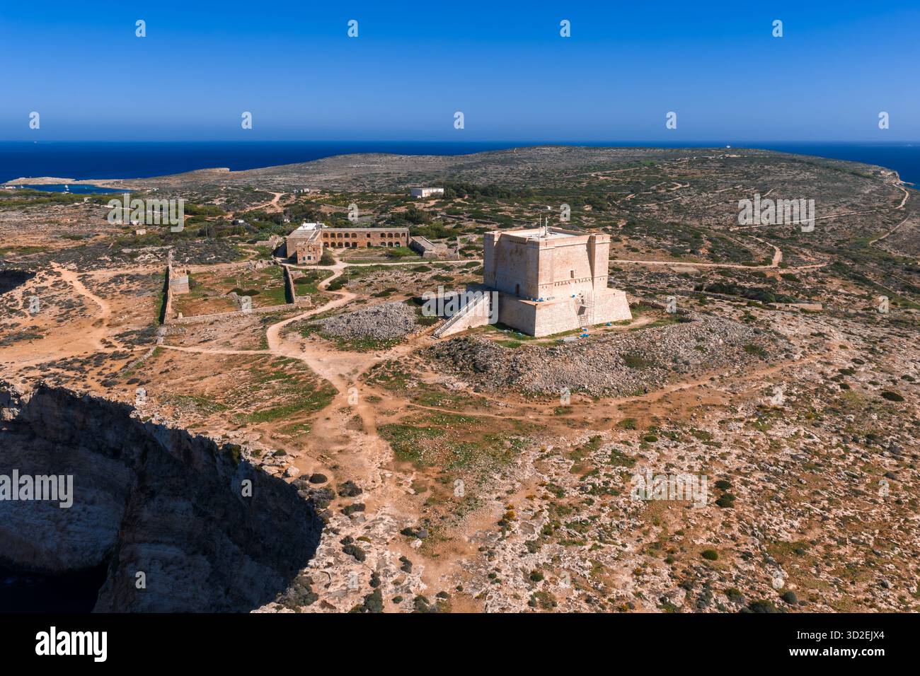 Aerial panorama comino tower hi-res stock photography and images - Alamy