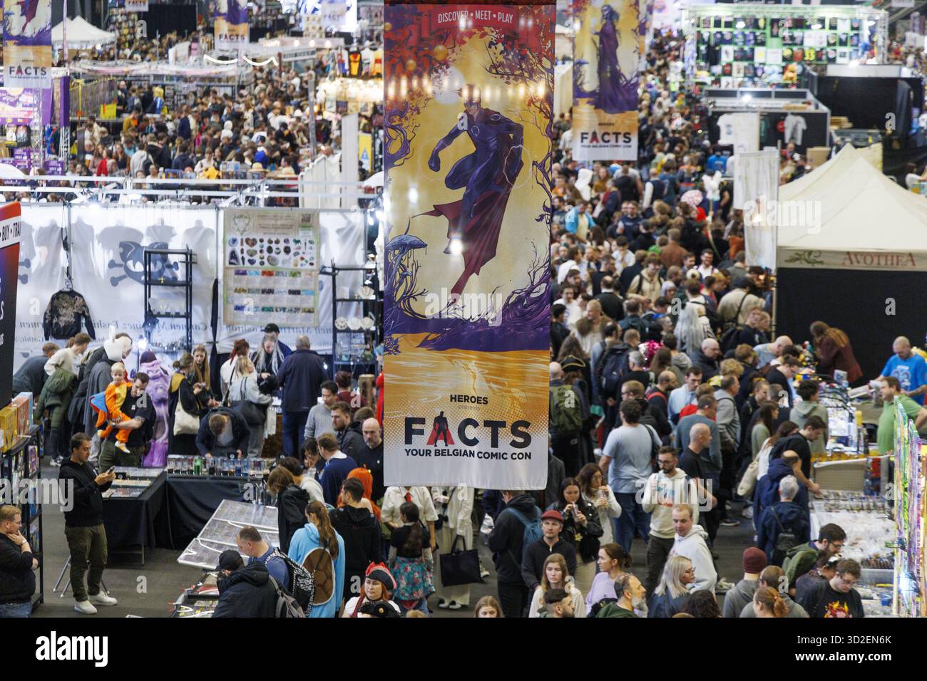 This picture is taken during the 'Facts' Belgian branch of the Comic ...
