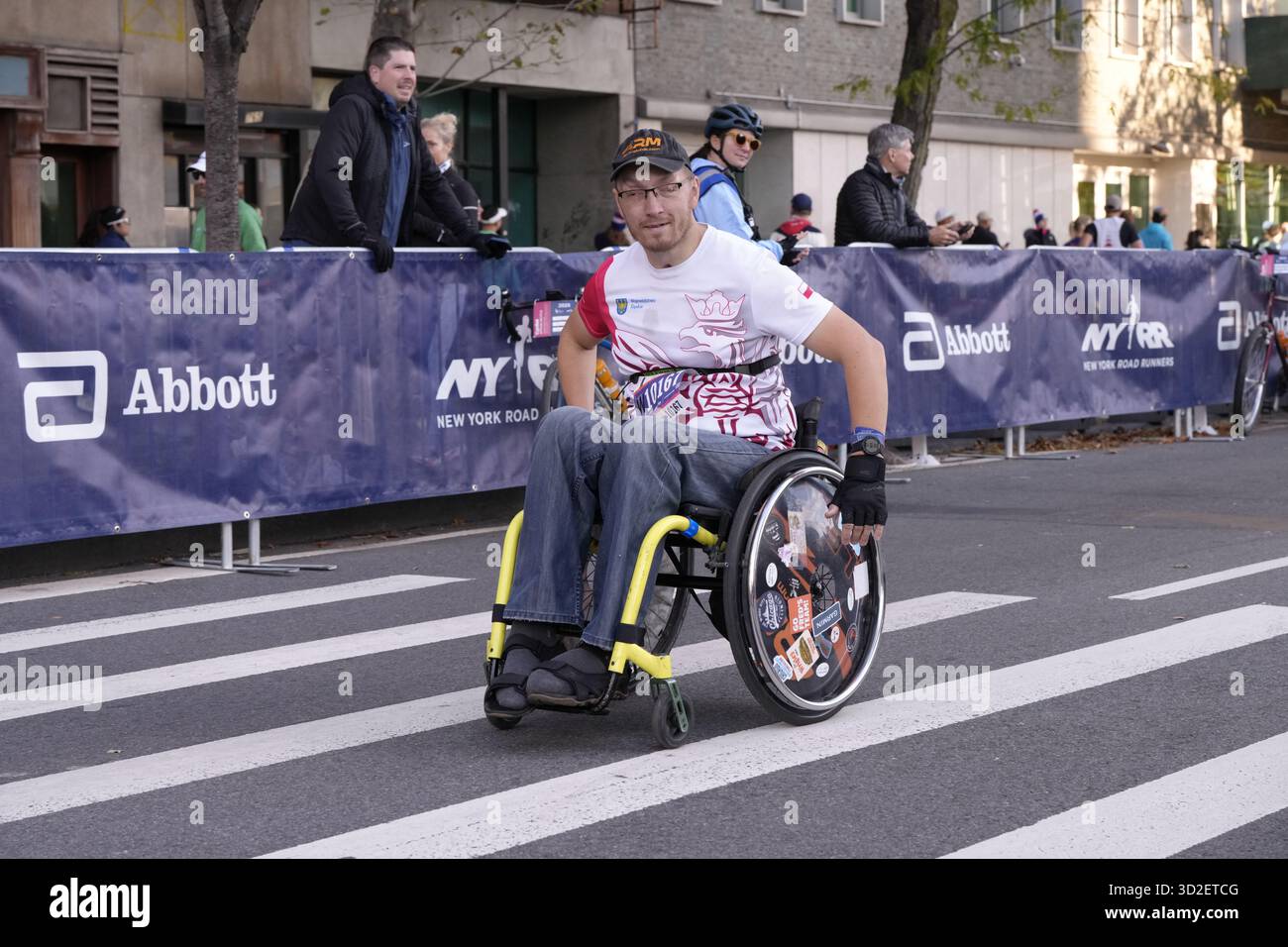 Disabled Runners Start during the NY Road Runners kickoff for TCS New ...