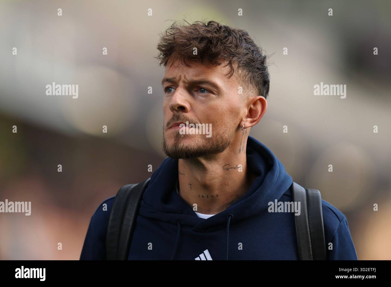 Burnley, England, 1st November 2025. Ben White of Arsenal arrives ...