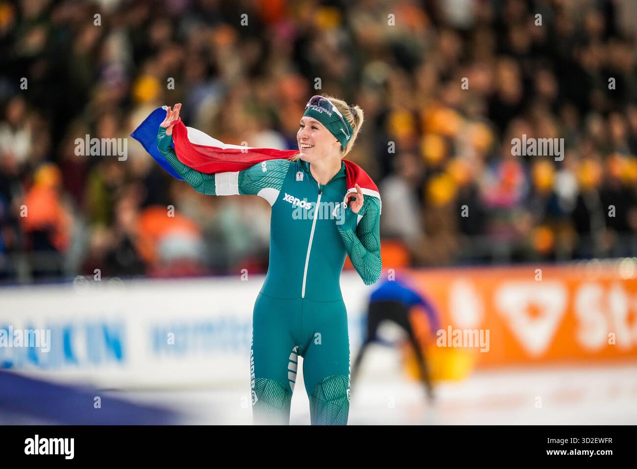 HEERENVEEN, NETHERLANDS - NOVEMBER 1: Merel Conijn during the Dutch ...