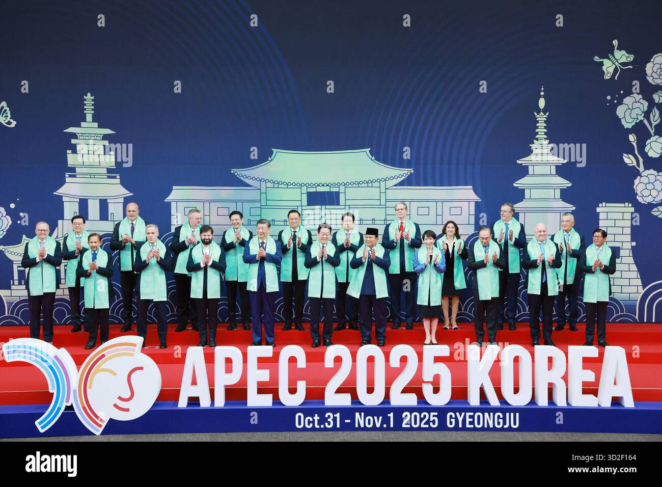 APEC 2025 KOREA APEC Official Photo. at HICO in Republic of Korea, Nov.1, 2025 Stock Photo - Alamy