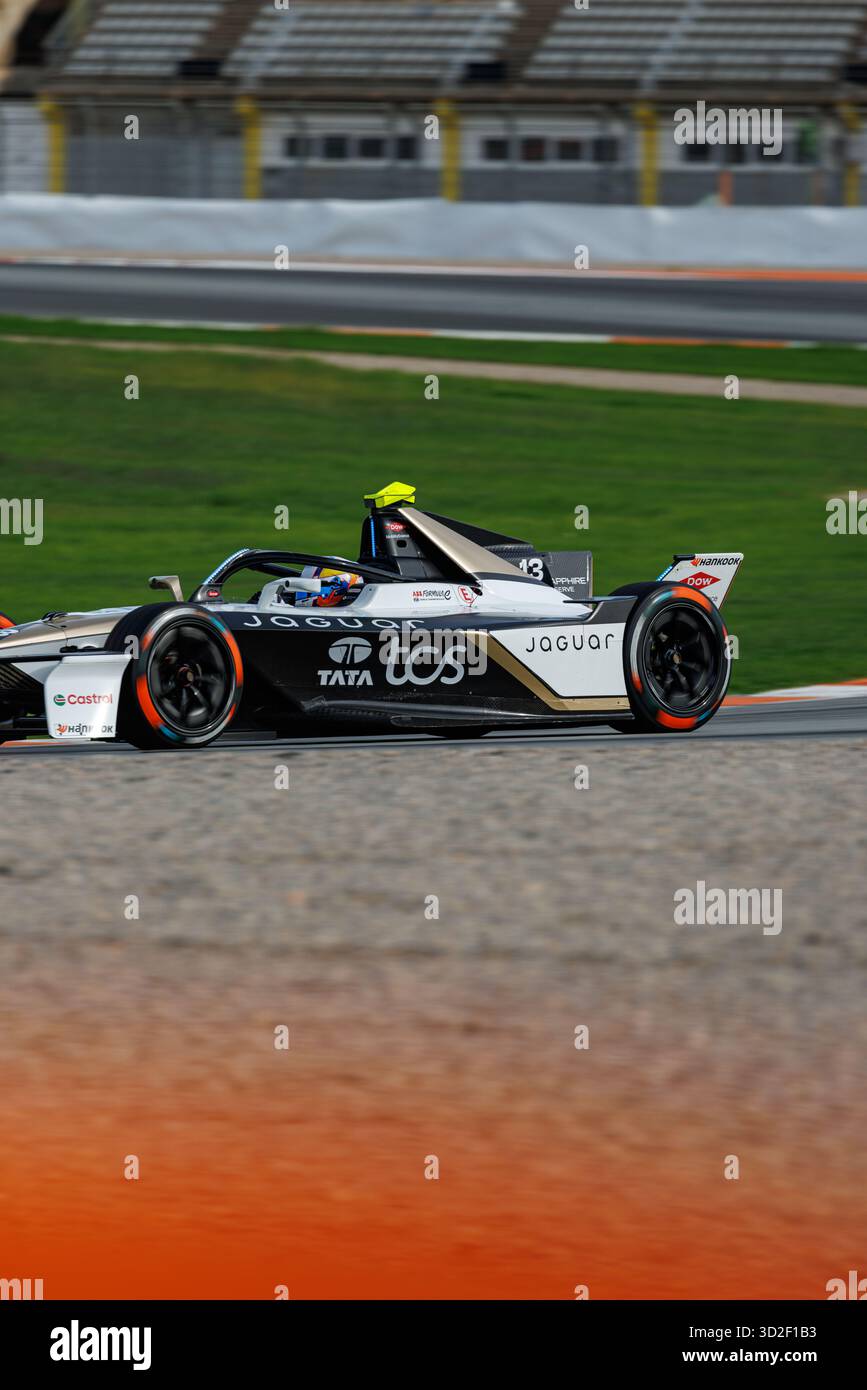 Valencia, Spain. 31st Oct 2025. Jamie Chadwick of Jaguar TCS Racing ...