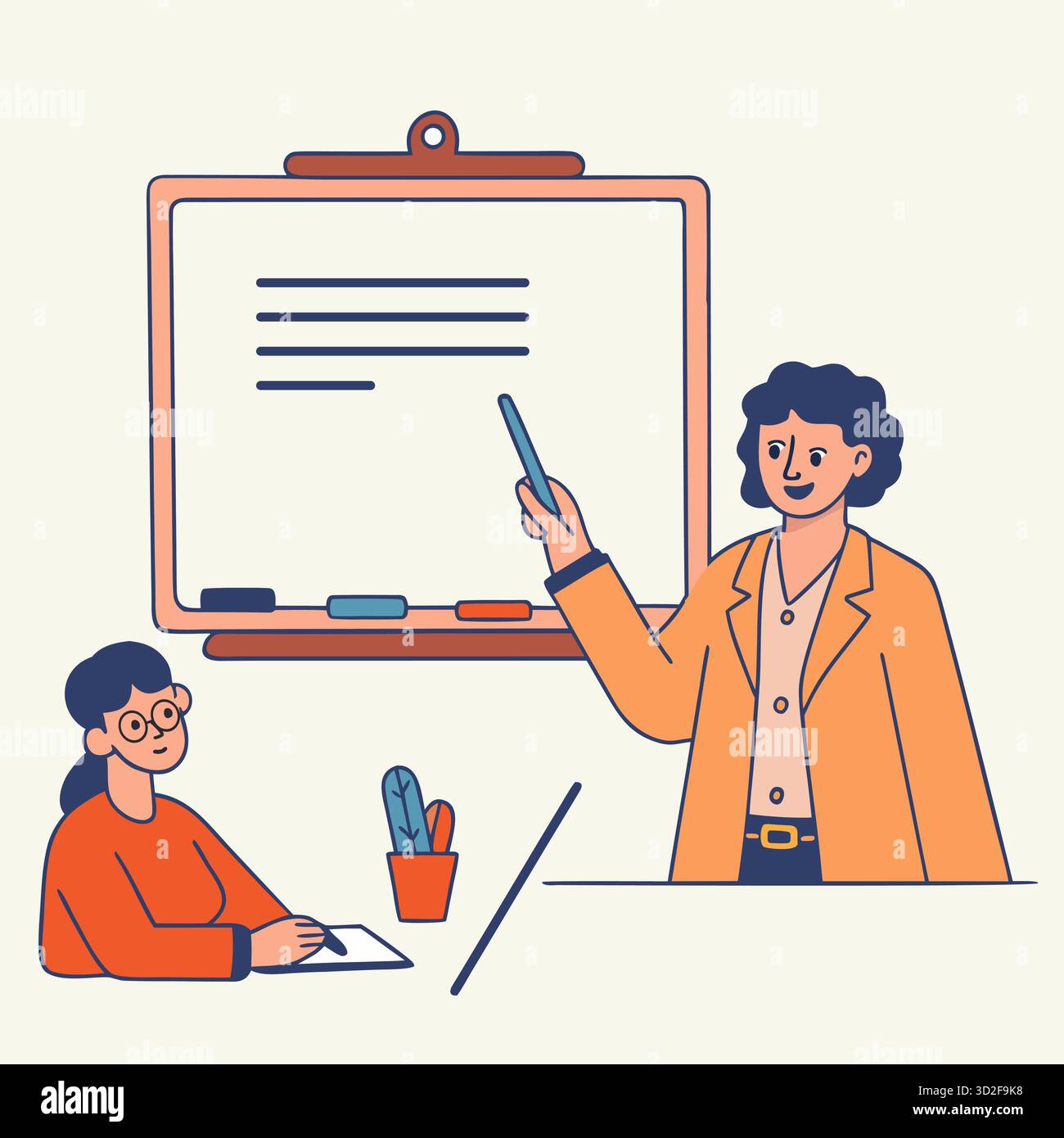 Knowledge concept sign pointing Stock Vector Images - Alamy